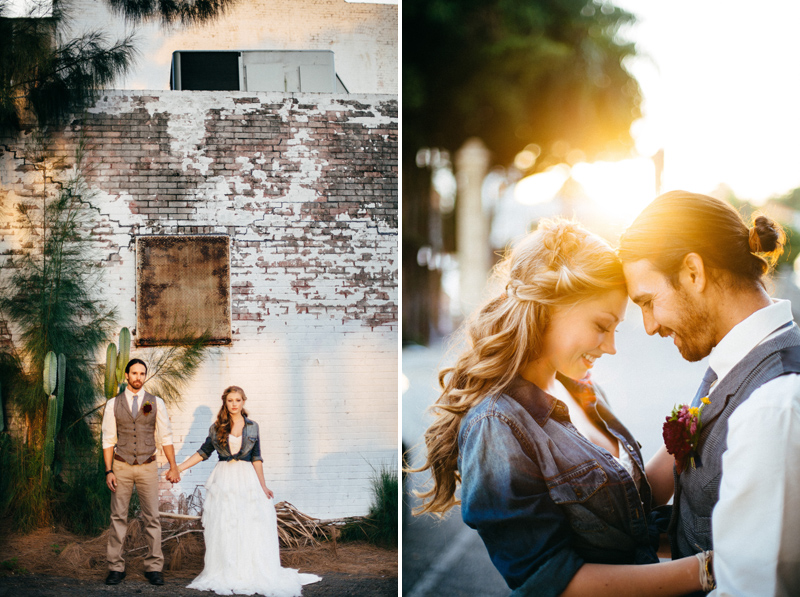 THE B PROJECT | INDUSTRIAL CHAMBRAY WEDDING INSPIRATION | GREEN WEDDING ...