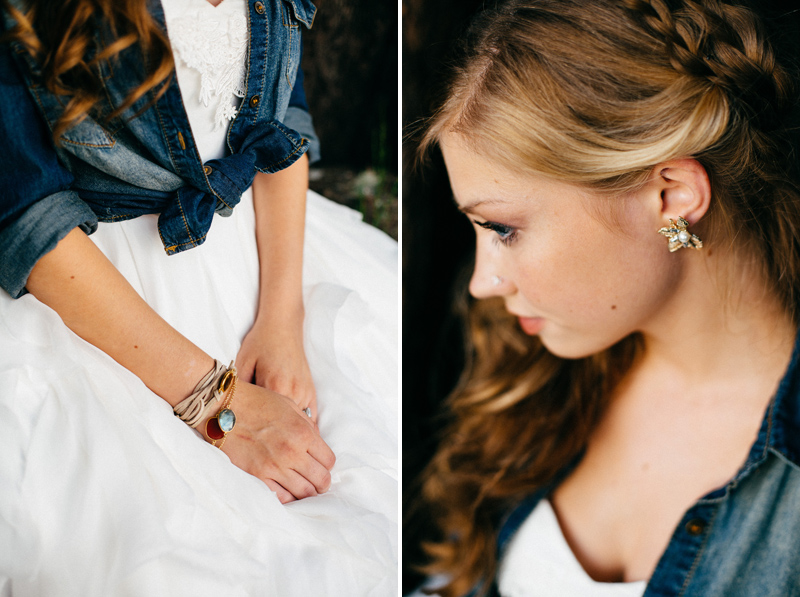 THE B PROJECT | INDUSTRIAL CHAMBRAY WEDDING INSPIRATION | GREEN WEDDING ...